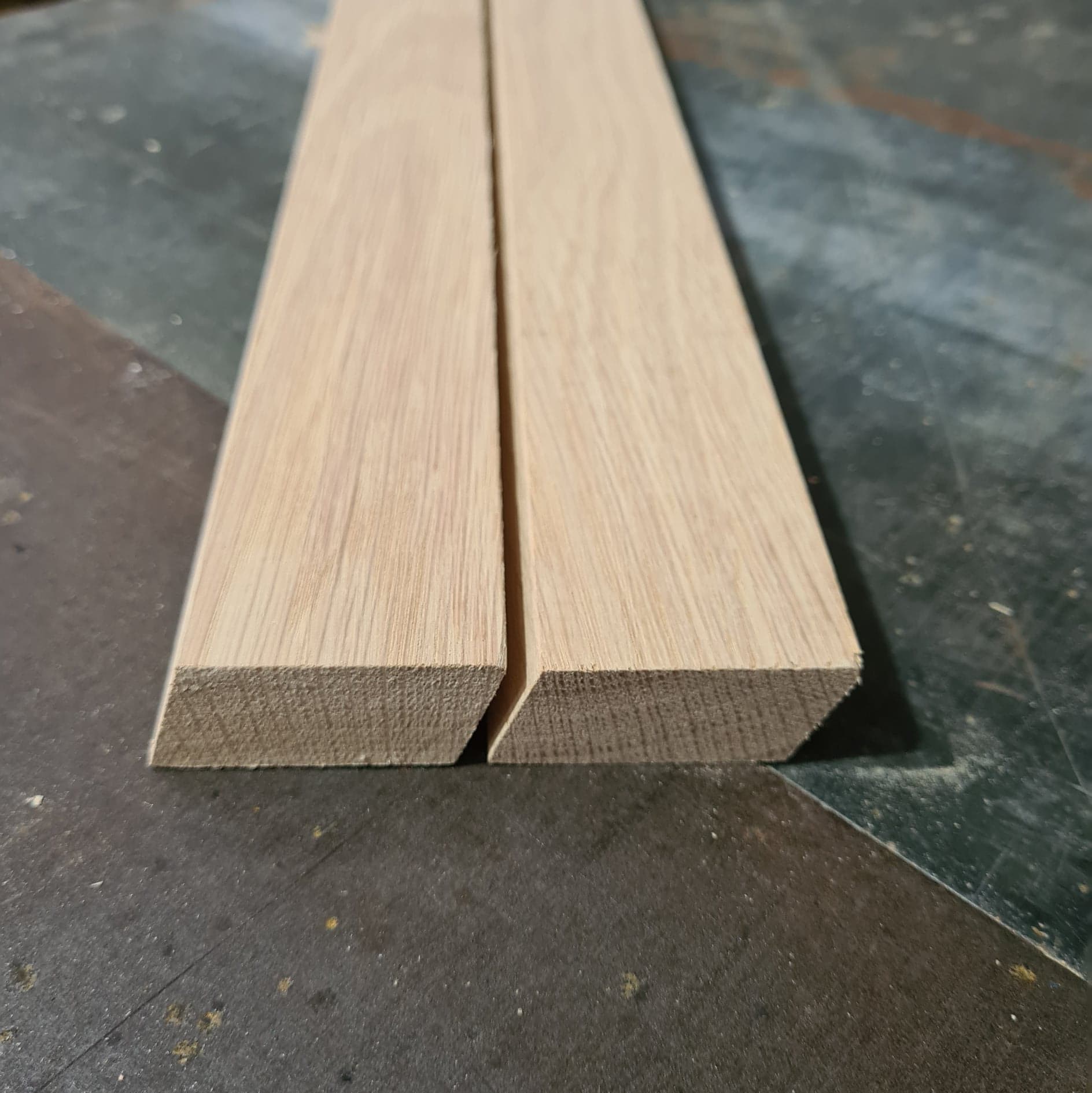 European Solid Oak Rain shield Cladding — J&R Woodcraft