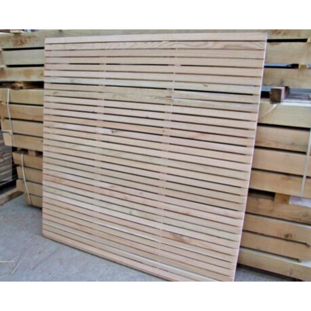 Solid Oak Fence Panels — J&R Woodcraft