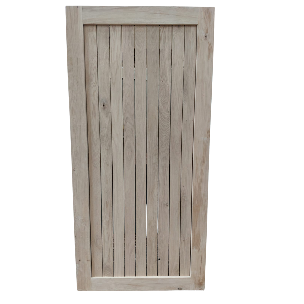 Modern Solid Oak Garden Gate - Handmade European Oak Side Gate — J&R ...